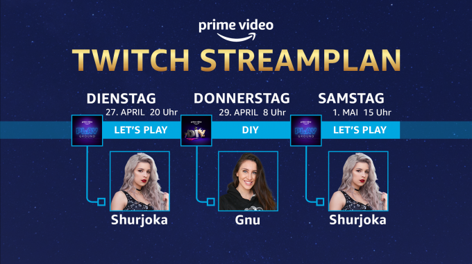 Frauenpower bei Amazon Prime Video – Gnu, Reved und Shurjoka hosten ...